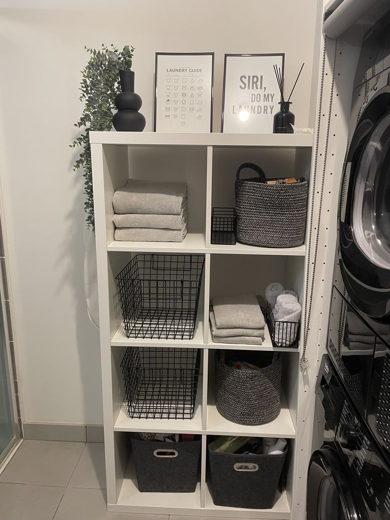 This IKEA hack turns the KALLAX into rustic textured shelves | Livingetc