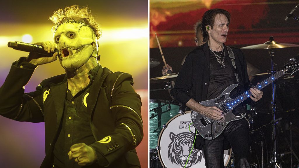 Slipknot's Corey Taylor collaborates with hero Steve Vai | Guitar World