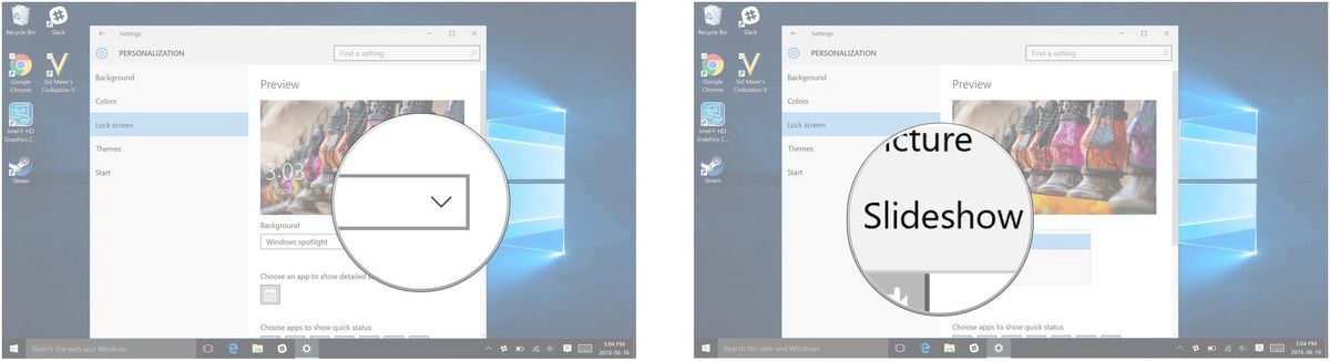 How to change the background on your lock screen on Windows 10 ...