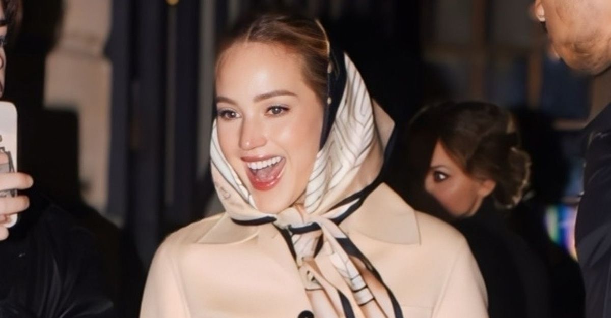 Jennifer Lawrence Just Wore the Swan Fashion Trend in Paris | Who What Wear