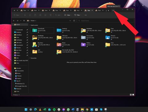 How to use File Explorer's new tabs in Windows 11's new update | TechRadar
