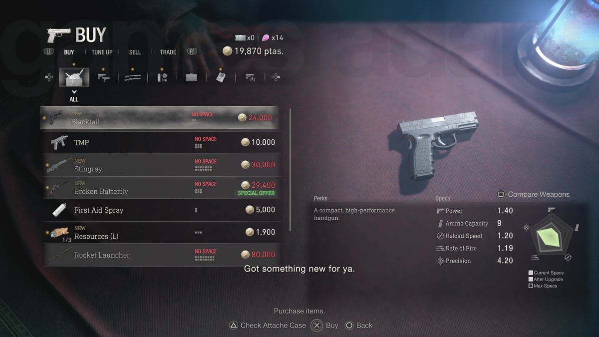 All Resident Evil 4 weapons in the Remake | GamesRadar+