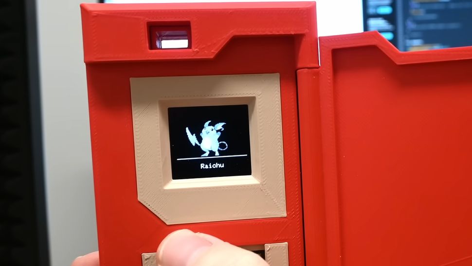This functional 3D-printed Pokédex uses Chat GPT to identify Pokémon ...