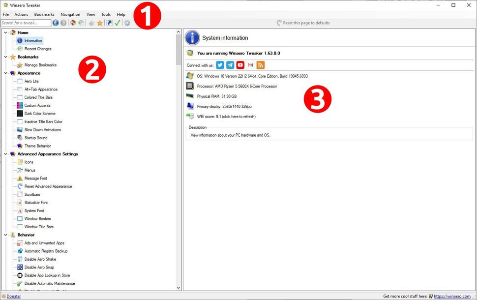 How to tweak your Windows 11 and Windows 10 setup with Winaero Tweaker ...