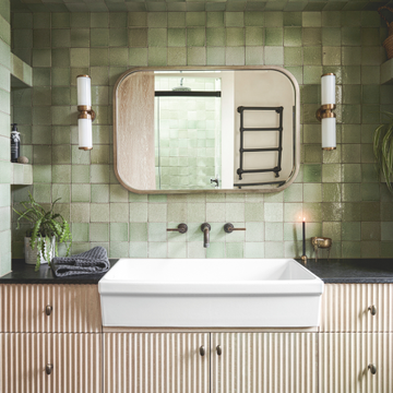 Avocado bathrooms are back?! How to give it a timeless twist | Ideal Home