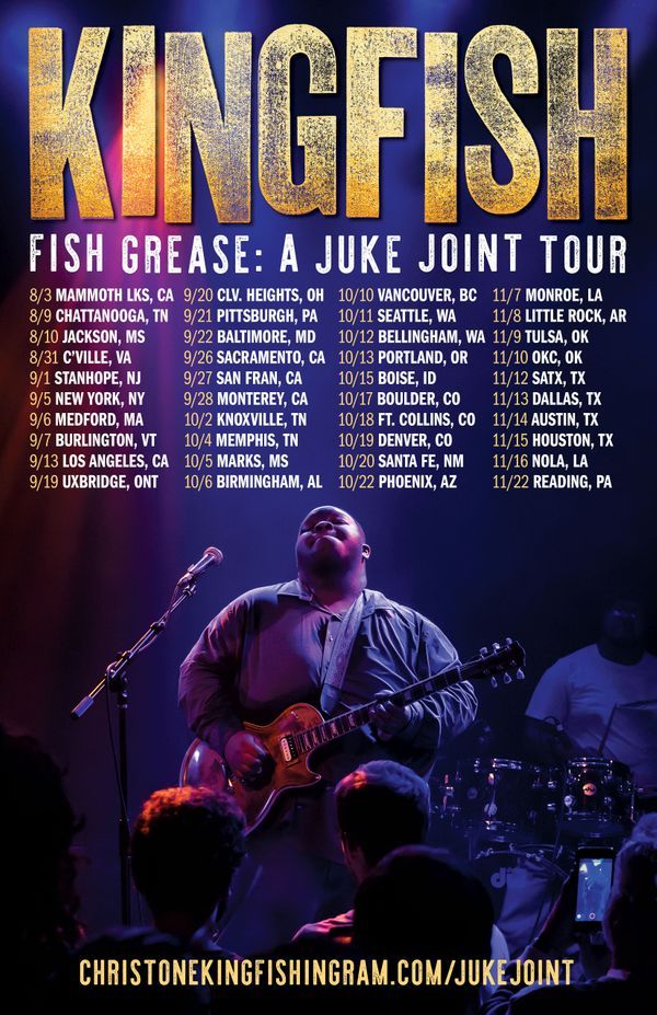 Christone “Kingfish” Ingram Announces “Fish Grease: A Juke Joint Tour ...
