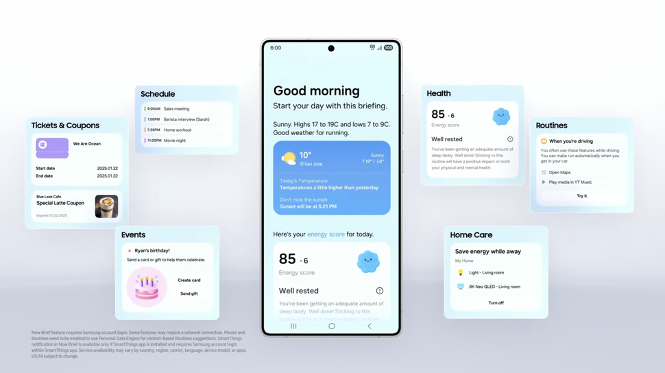 I’ve used an iPhone for 15 years, but Samsung Galaxy S25’s new AI briefing feature makes me want ...