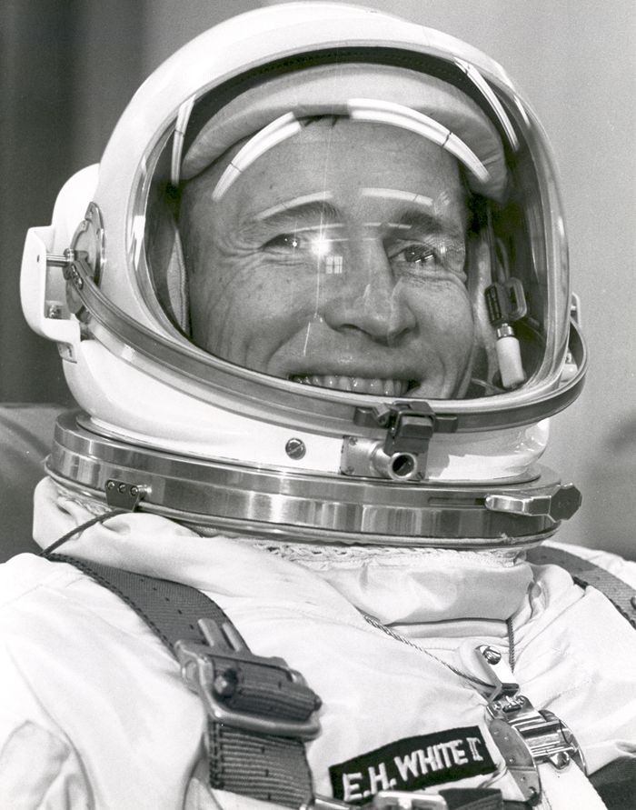 Space History Photo: Astronaut Edward White Ready For Gemini IV Liftoff ...
