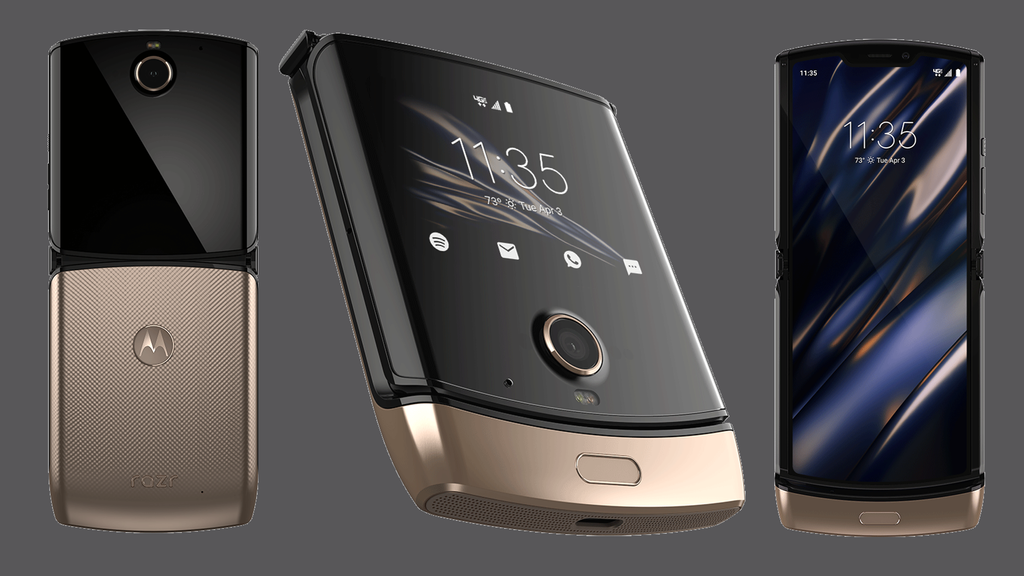 This shiny gold Razr is the foldable phone I want | Tom's Guide