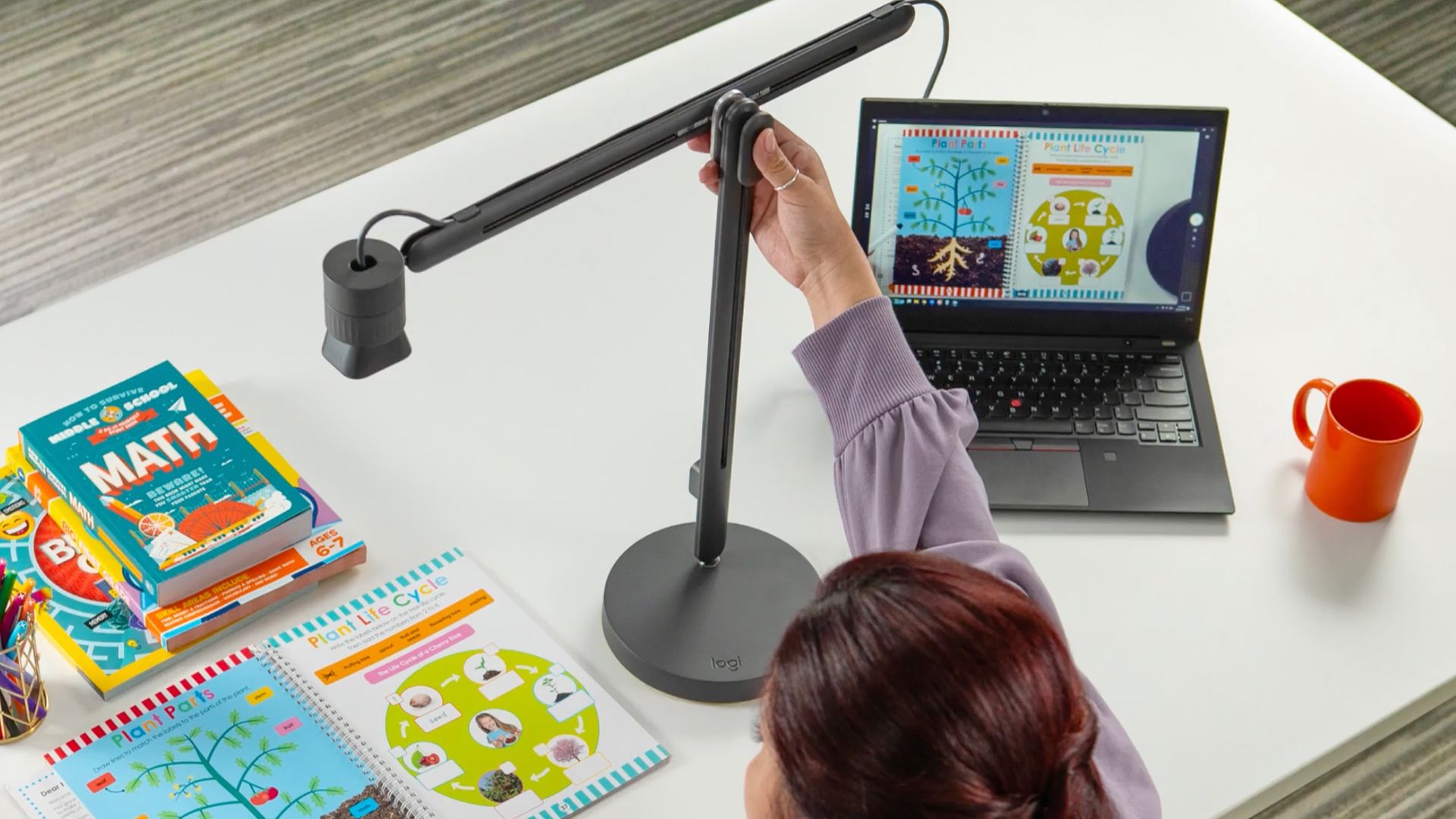 Logitech’s first document camera reaches places that other webcams can ...