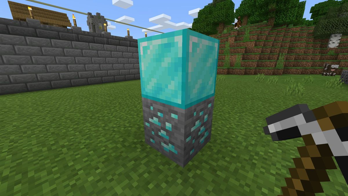 Minecraft guide: How to find and mine diamond, gold, and other rare ...