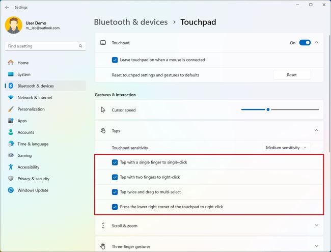 How to customize Touchpad settings on Windows 11 | Windows Central