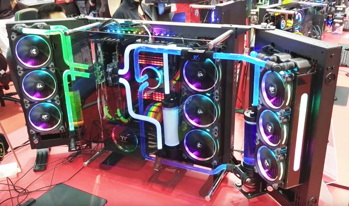 All Of Thermaltake’s RGB Cooling Goodness In One Place | Tom's Hardware