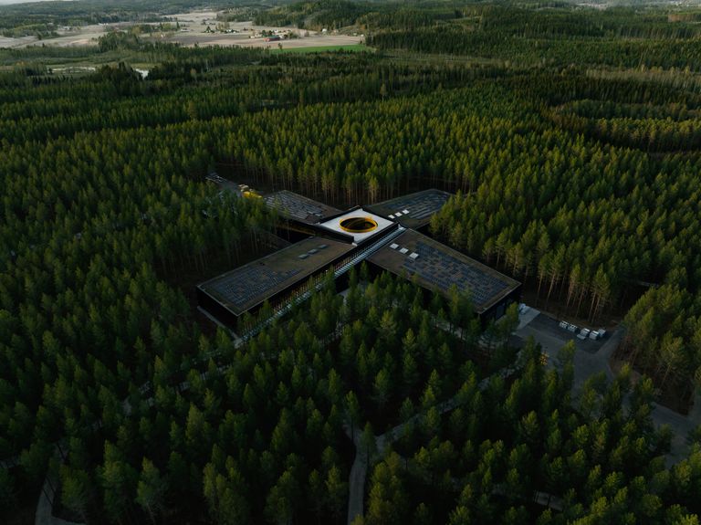 Sustainable factory The Plus opens in a Norwegian forest | Wallpaper*