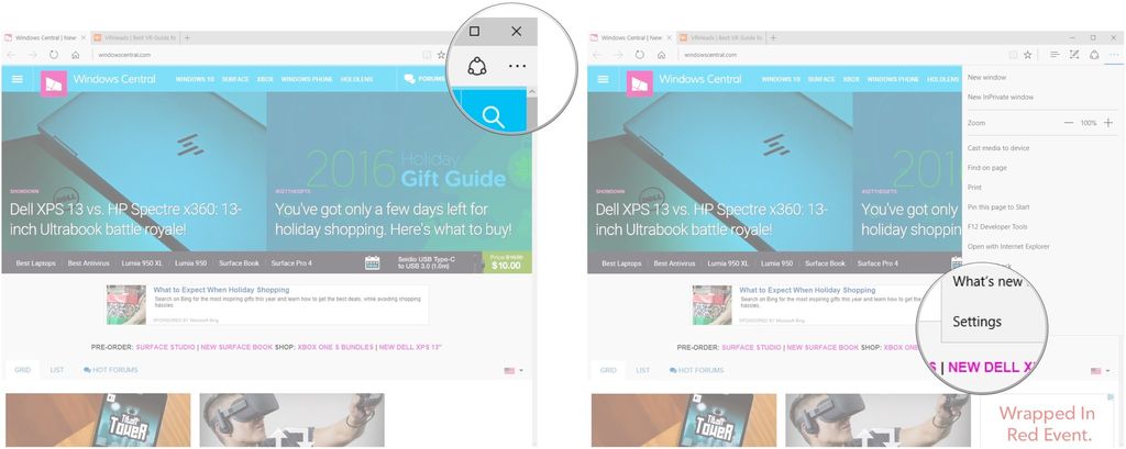 How to customize launch and tab options in Edge for Windows 10 ...