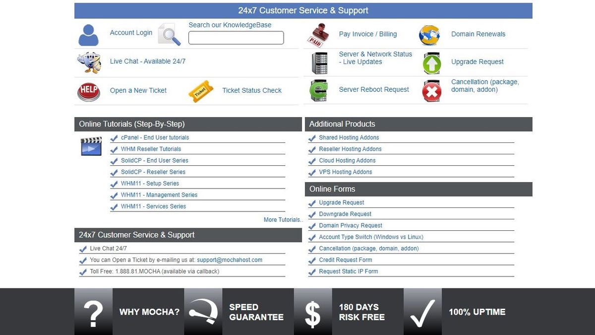 MochaHost review | TechRadar