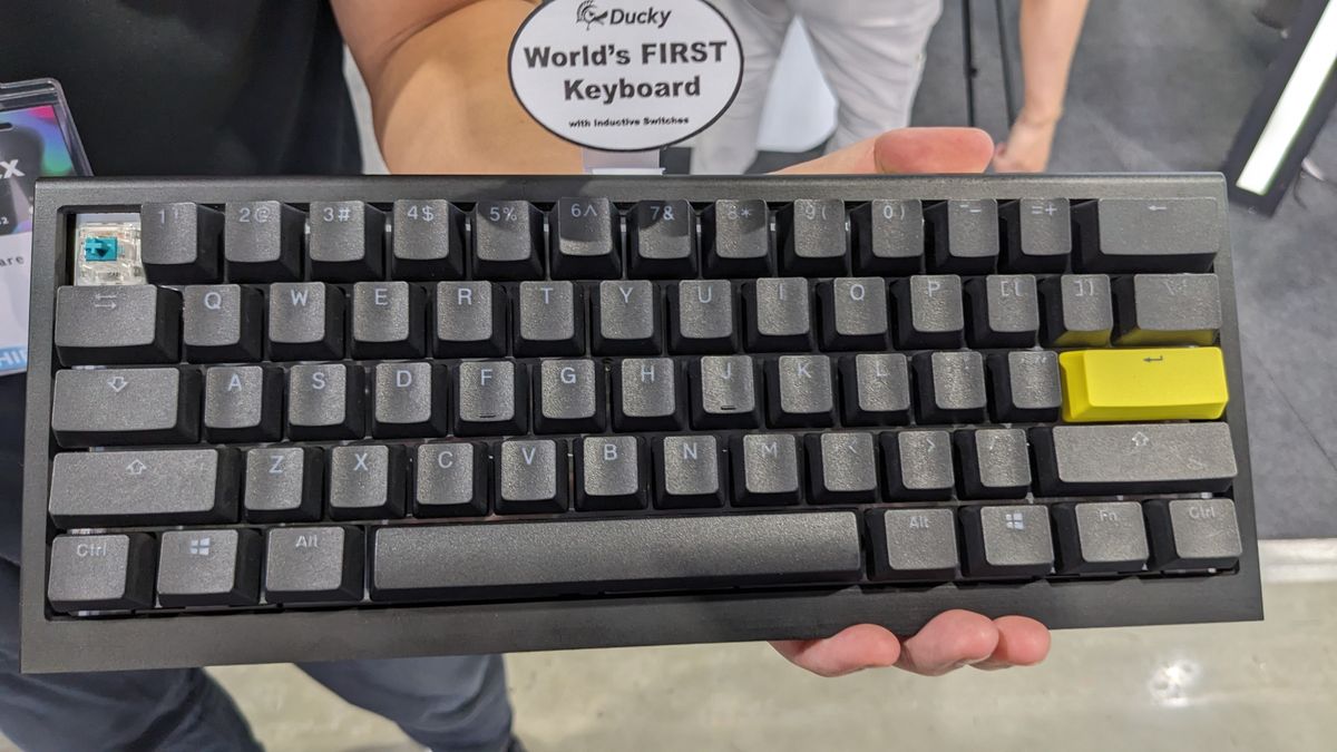 Ducky One X keyboard first to use Cherry's innovative induction ...