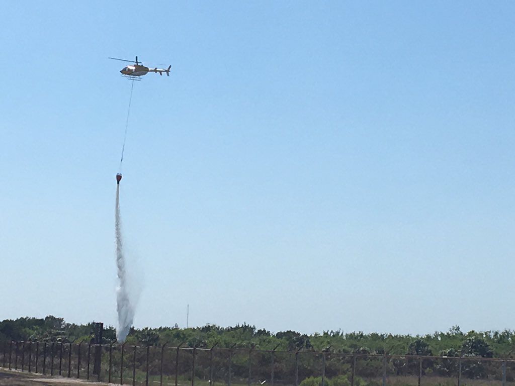 SpaceX Rocket Test Accidentally Sets Small Wildfire (Photos) | Space