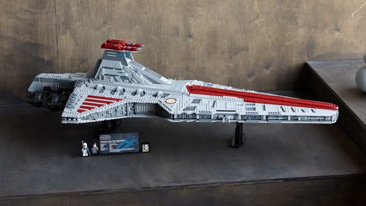 New Venator is one of the biggest Lego Star Wars kits to date | GamesRadar+
