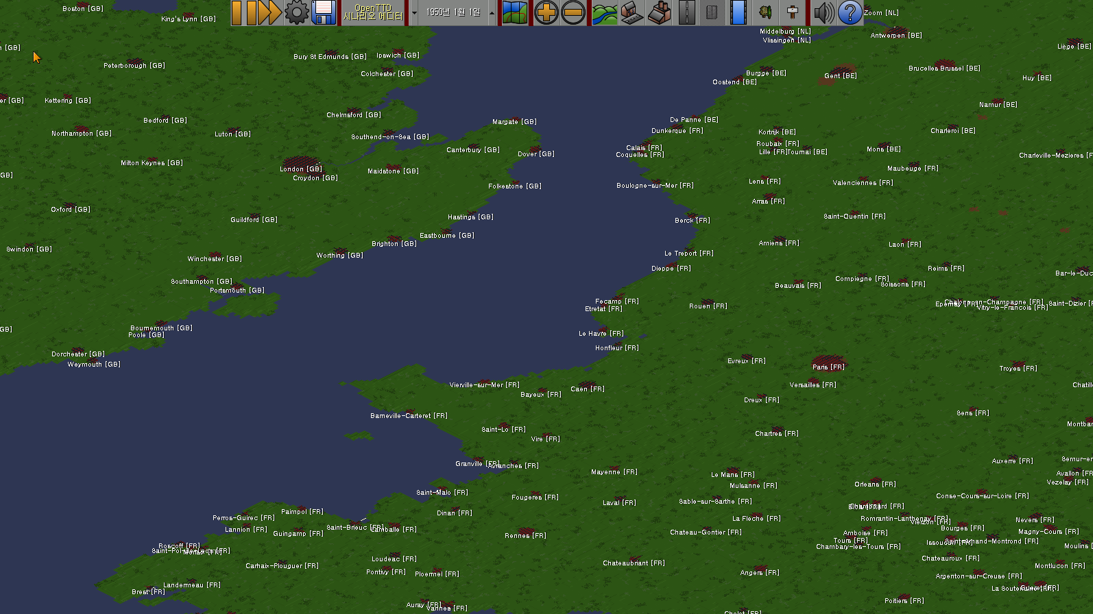 Here's all of Europe in a giant OpenTTD map | PC Gamer