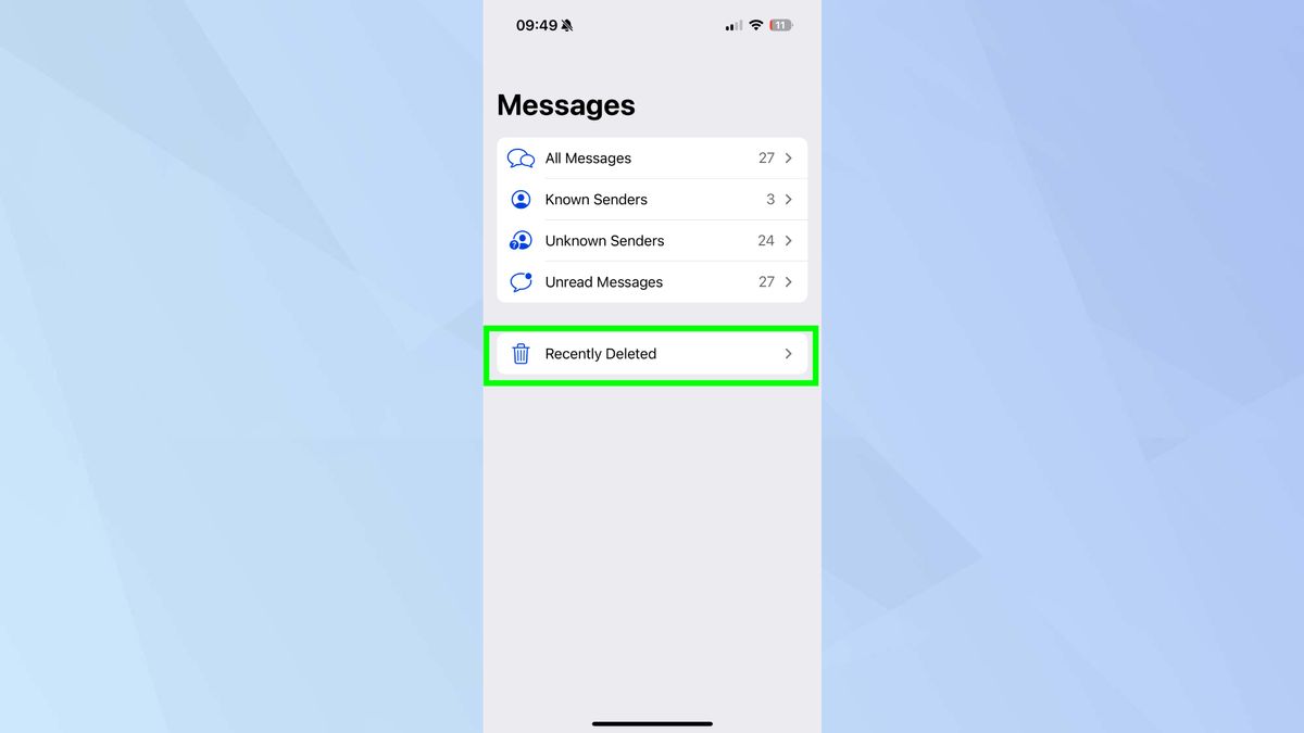 How to see iPhone deleted messages | Tom's Guide