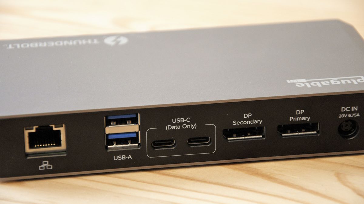 Plugable TBT3-UDC1 Docking Station review | TechRadar