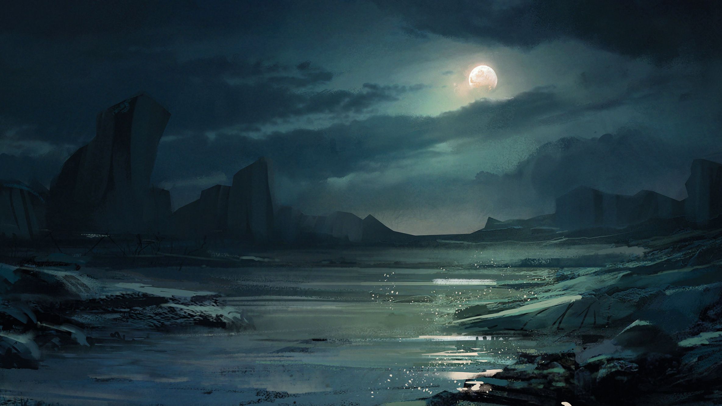 How to paint clouds to create dramatic and atmospheric digital art ...