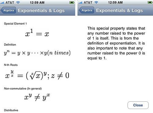App Review: Math Ref for iPhone | iMore