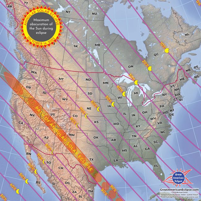 Annular solar eclipse 2023: Everything you need to know about North ...