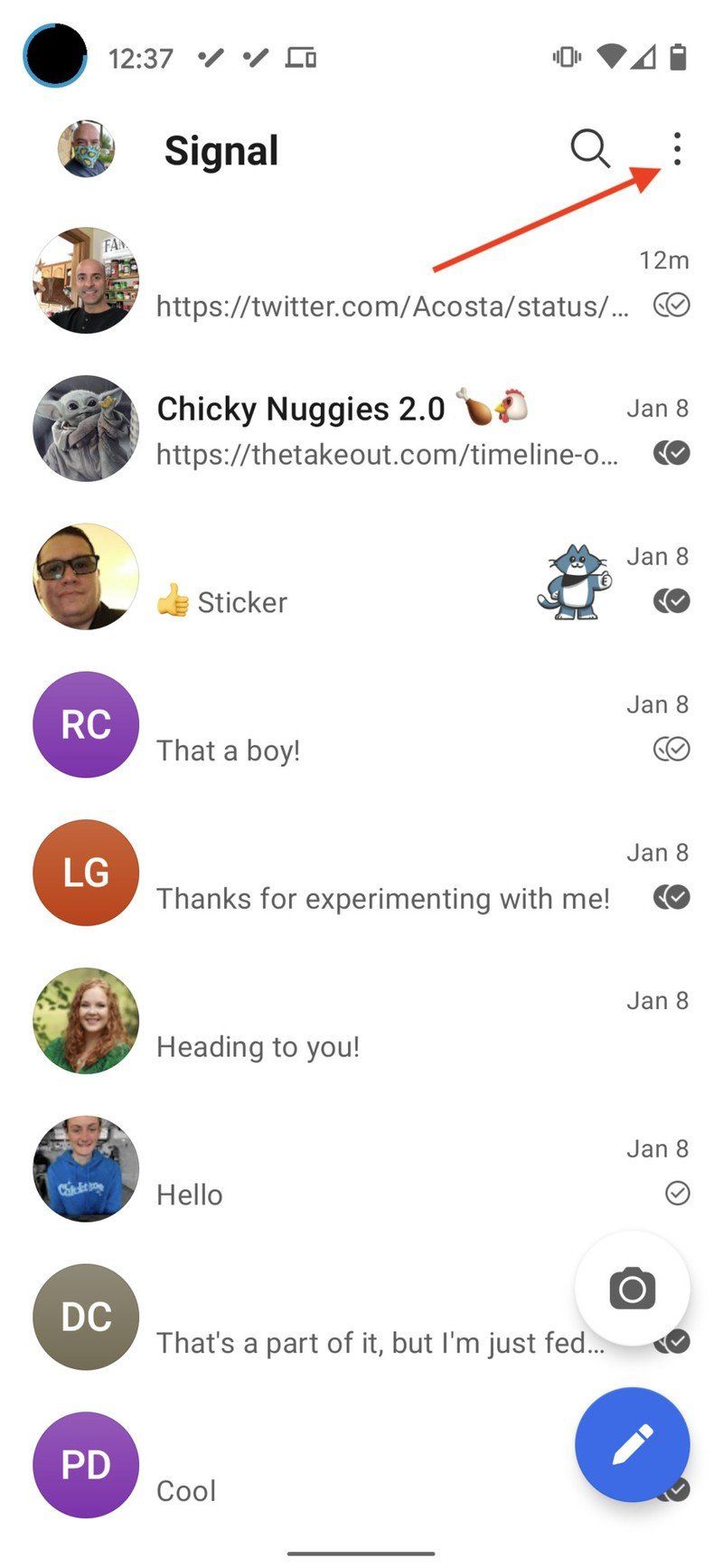 How to enable Screen Security to prevent Signal previews from showing ...