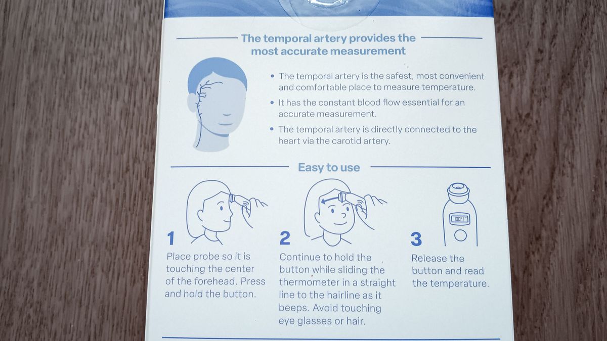 Exergen Temporal Artery Thermometer Review: Fast and stress-free | Tom ...