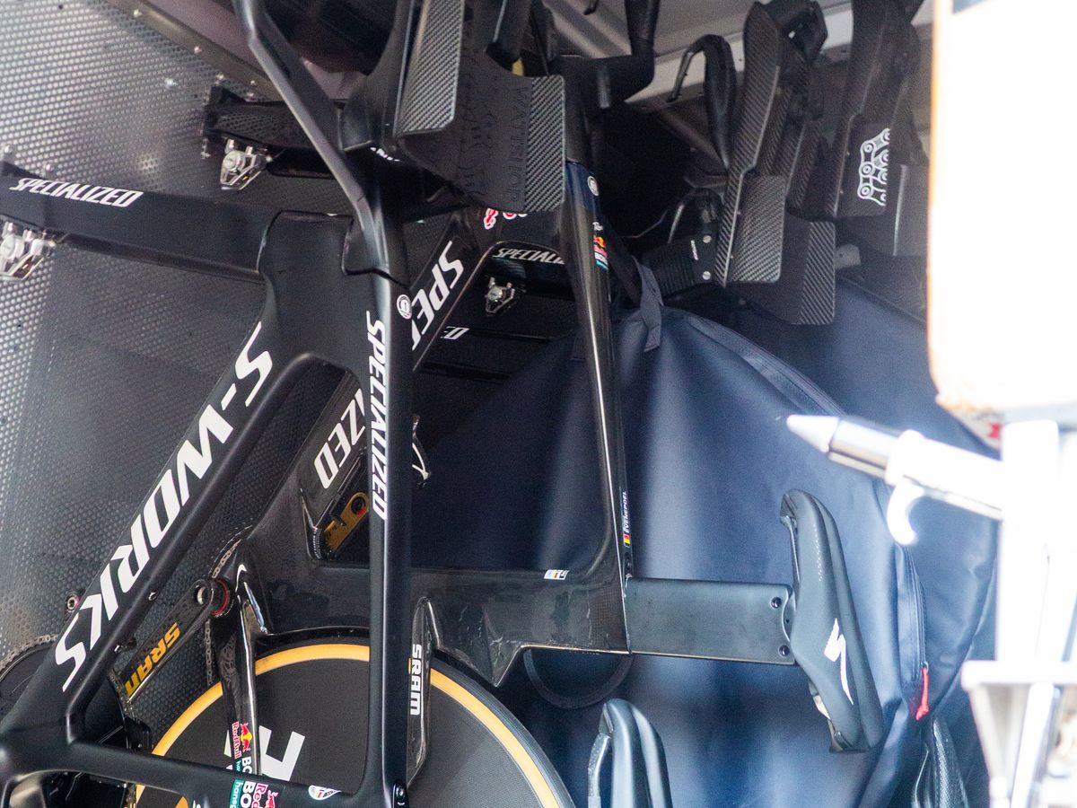 Remco Evenepoel has a prototype time trial bike for the Tour de France ...