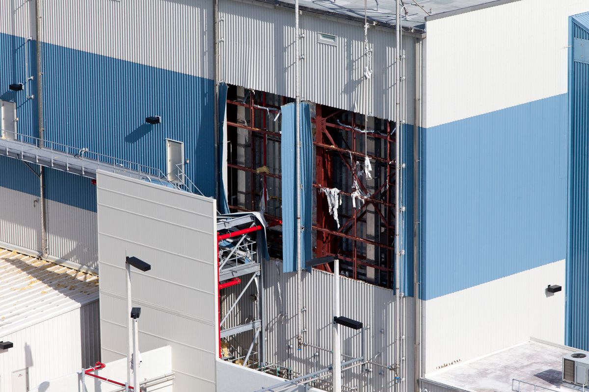 In Photos: Hurricane Irma Damage at NASA's Kennedy Space Center | Space