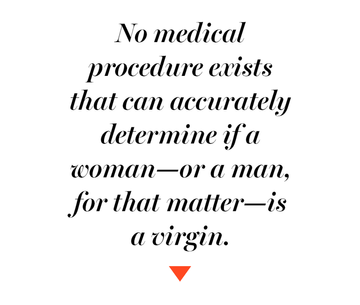 Why Do American Doctors Perform Virginity Tests? | Marie Claire