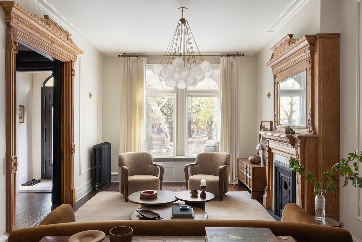 Tour this elegant Brooklyn Brownstone | Wallpaper