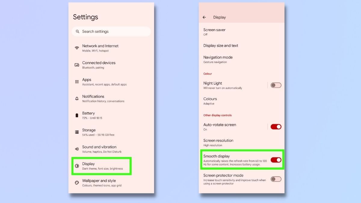 This hidden Android feature unlocks your phone's maximum refresh rate — enable it now | Tom's Guide