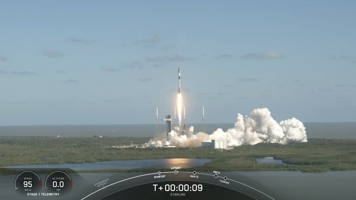SpaceX launches 24 Starlink satellites from Florida, its 7th liftoff in ...