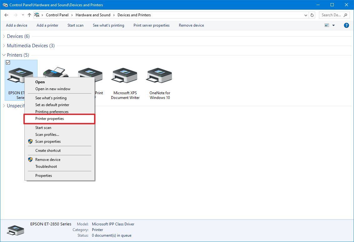 4 Ways to name your printer on Windows 10 | Windows Central