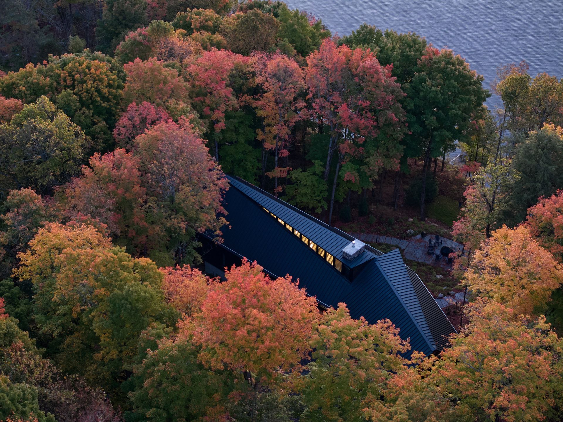 Family cottage is an Ontario retreat beneath angled roofs | Wallpaper*