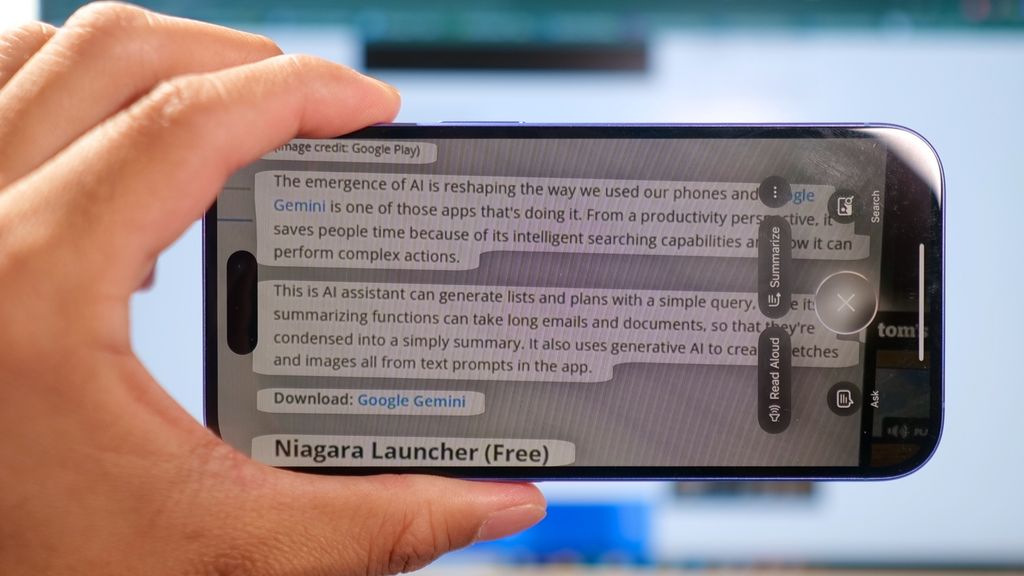 ChatGPT can analyze your iPhone screen with iOS 18.2 — here's how it works | Tom's Guide