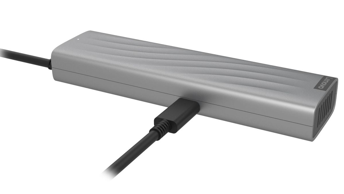 Lenovo showcases a USB-C connected AI Stick with a 32 TOPS NPU on board ...