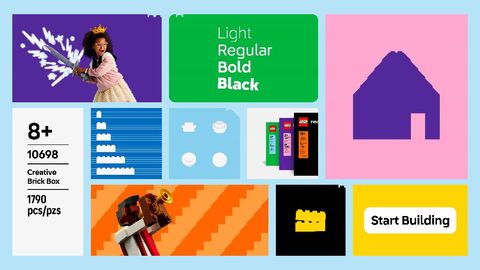 Lego's vibrant new brand identity feels both nostalgic and timeless ...