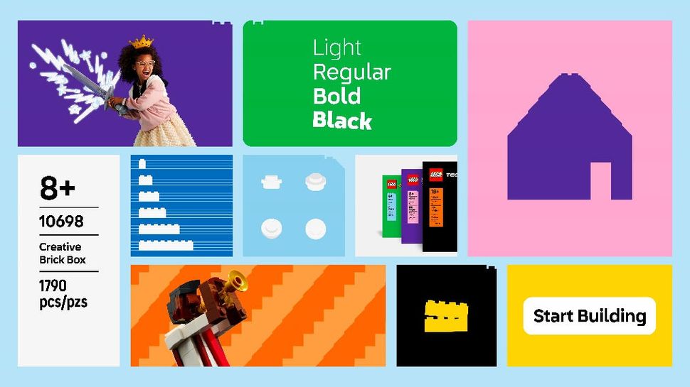 Lego's vibrant new brand identity feels both nostalgic and timeless ...