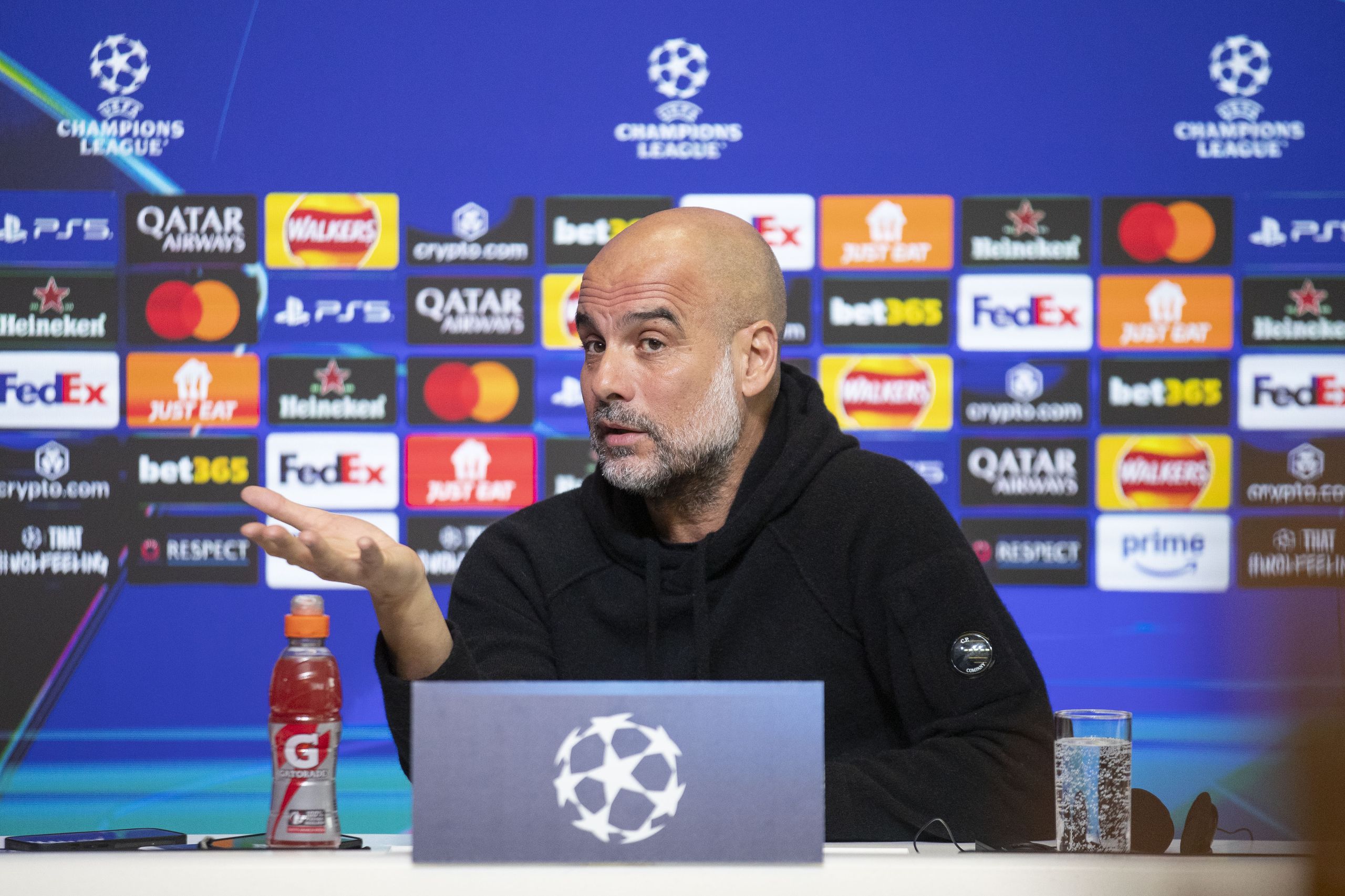 Pep Guardiola issues a very blunt answer when quizzed by reporters on ...