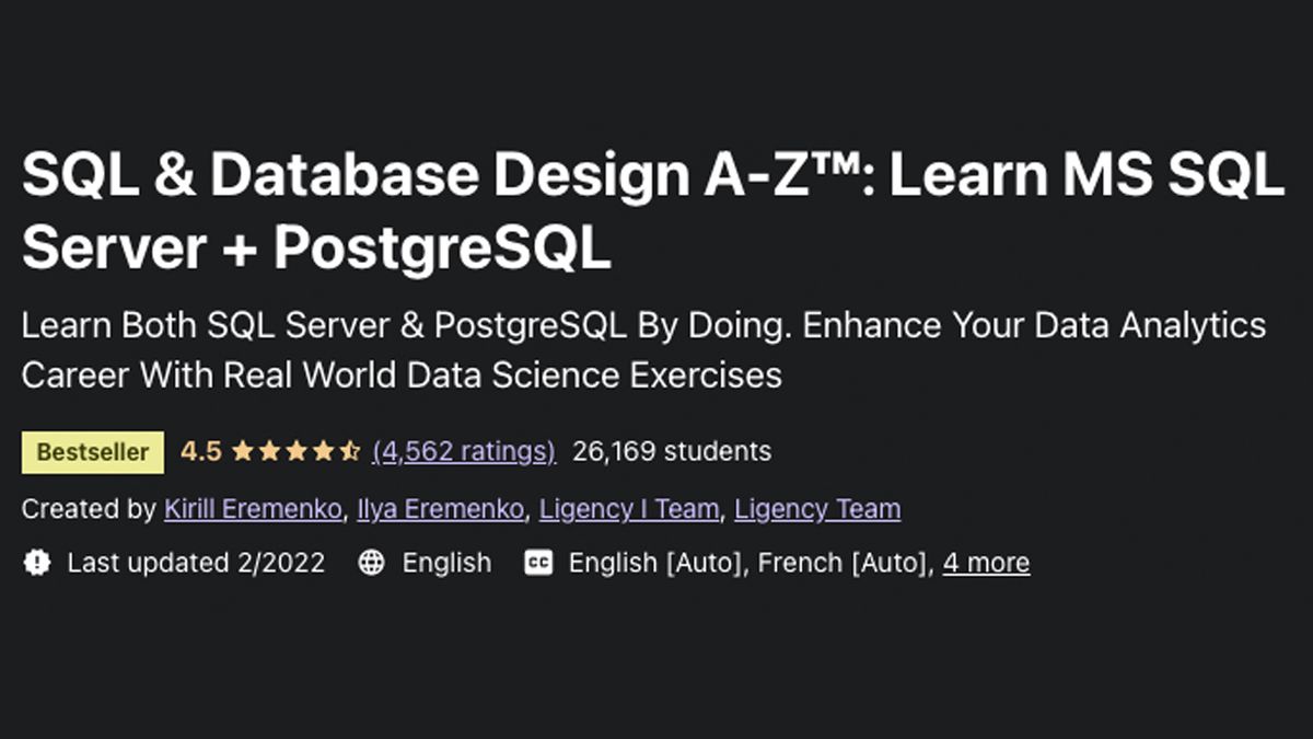 The best SQL courses of 2022 | ITPro