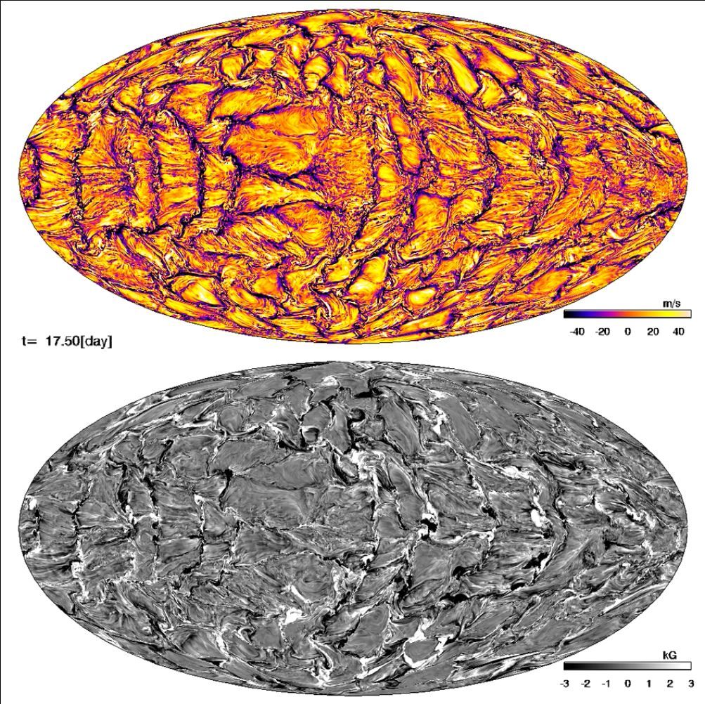 Psychedelic Sun Simulations May Solve Magnetic Field Mystery | Space