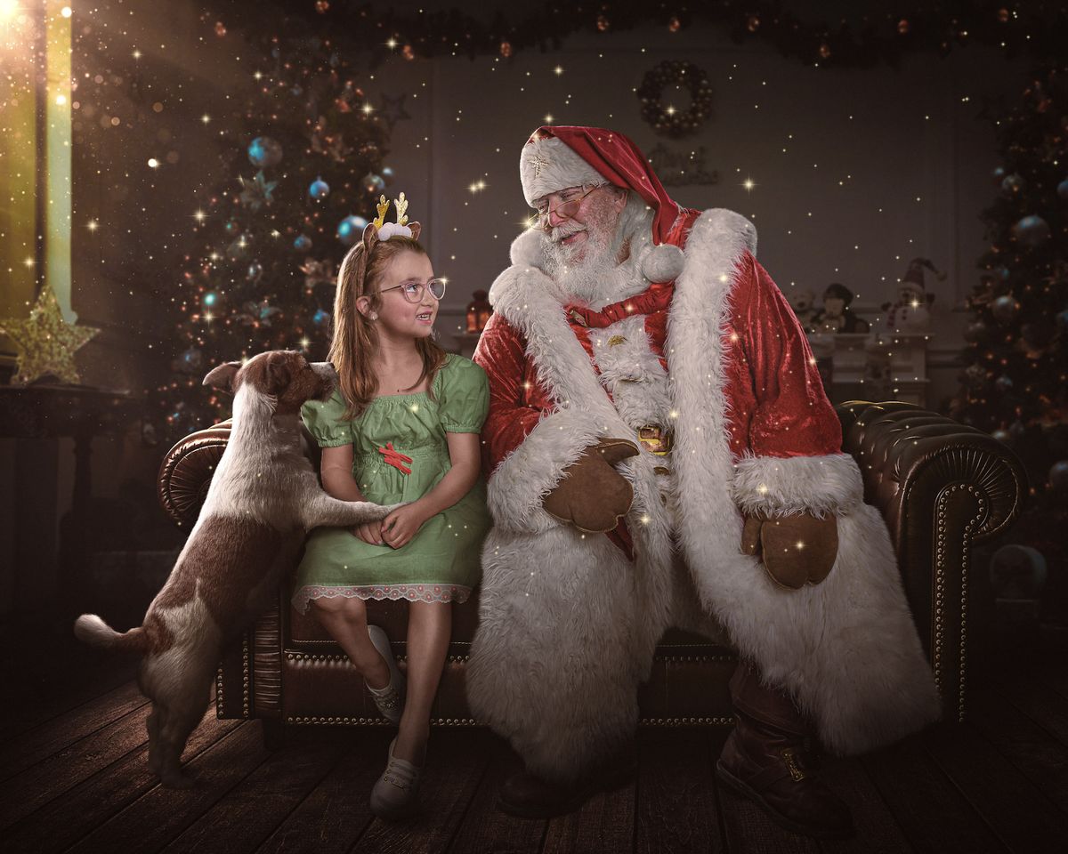 Not feeling festive? This video of Santa with sick children will melt ...