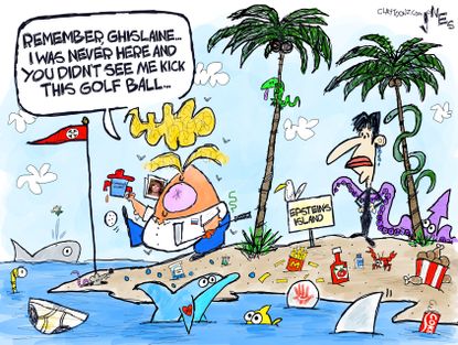 5 inexcusably hilarious cartoons about Ghislaine Maxwell angling for a ...