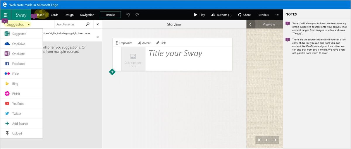 Sway and Docs.com are the storytelling tools for the storyteller in ...