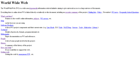 What Was the First Website Ever? | World Wide Web | Live Science